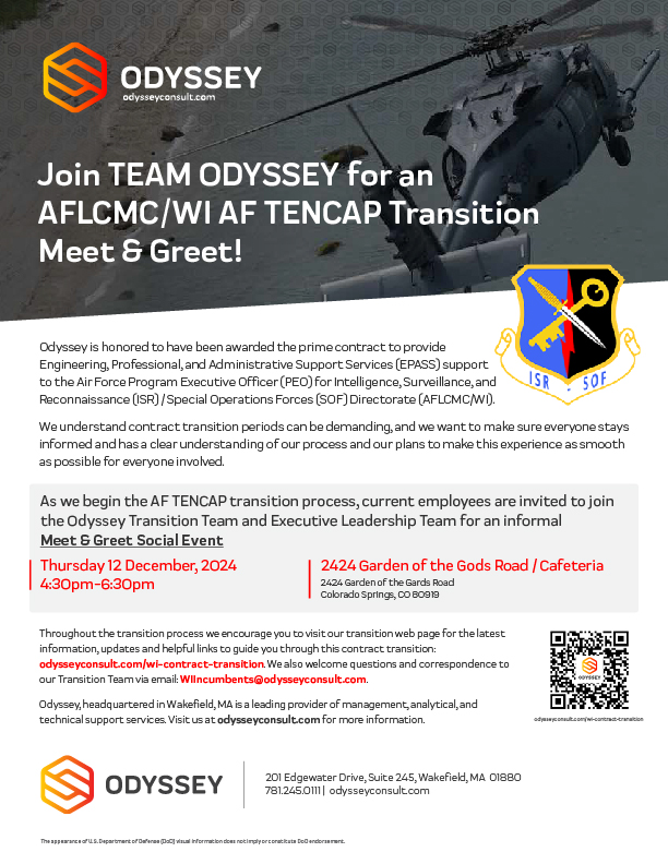 WI Contract Transition - Odyssey Systems